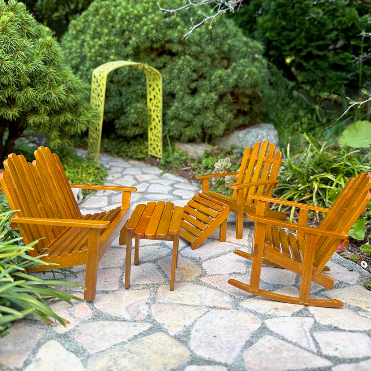 Miniature Garden Furniture – Two Green Thumbs Miniature Garden Center