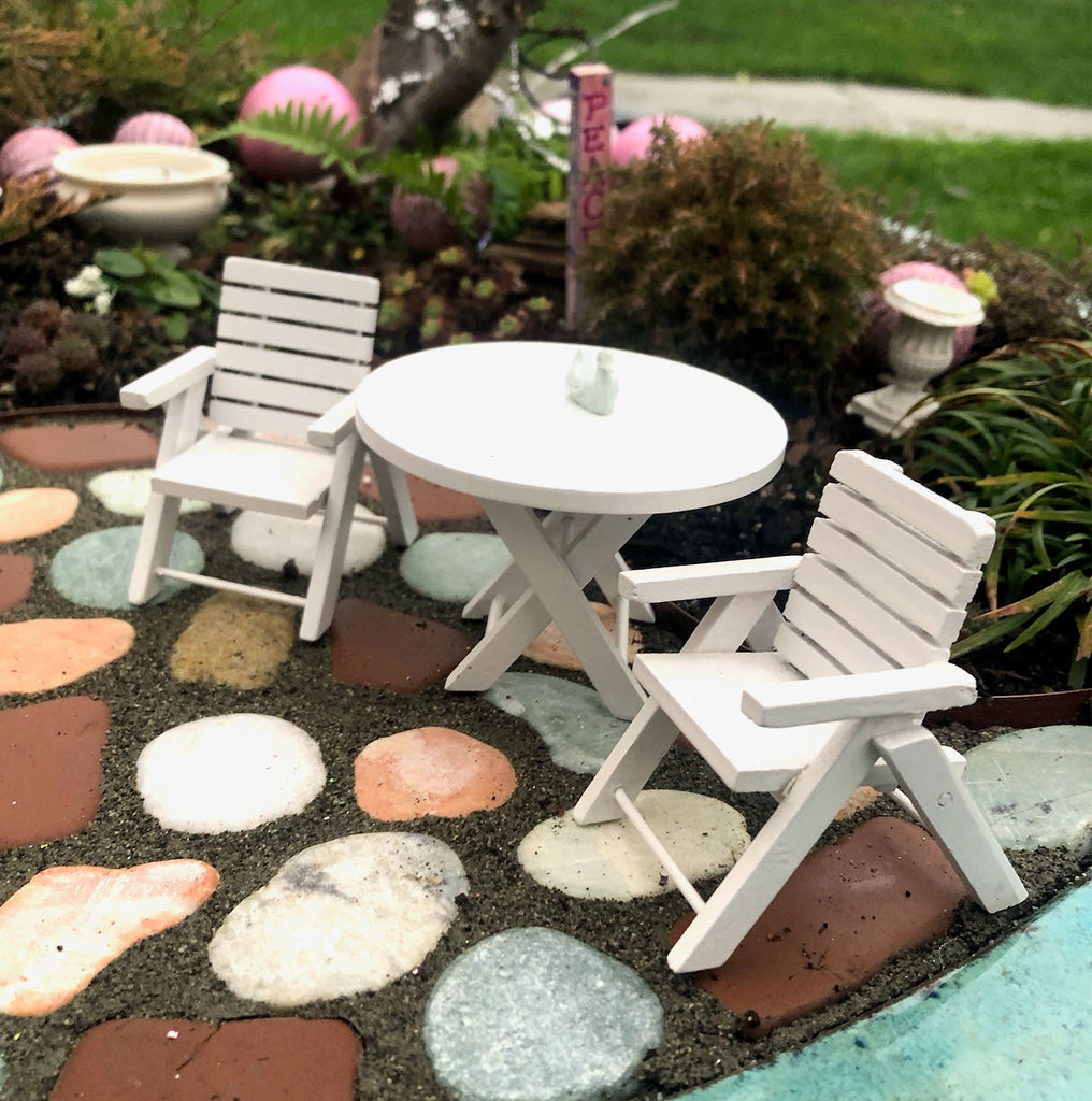 Miniature Garden Mini Patio Mix Kit, Medium Bulk Pack for Fairy Gardens ...