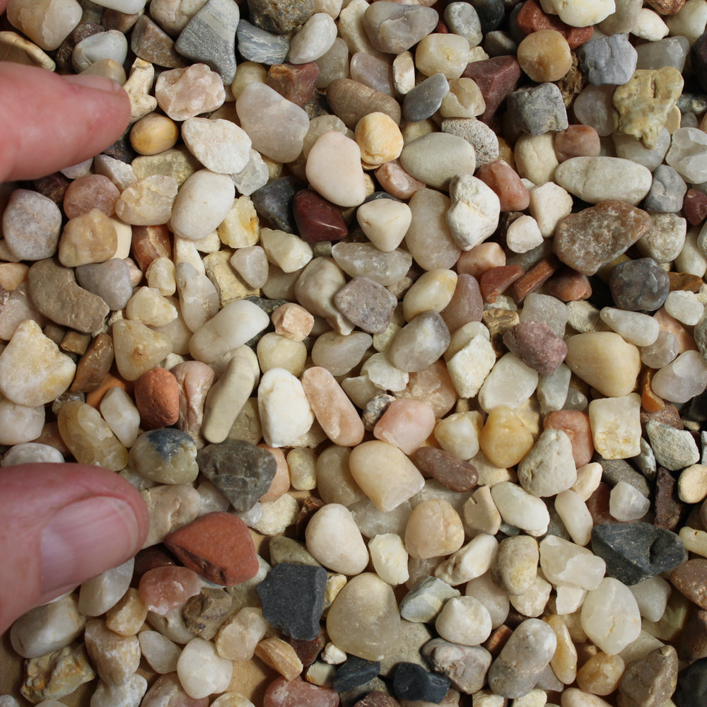 Miniature Garden Pretty Southern Rainbow Blend, Pebbles for Terrariums ...