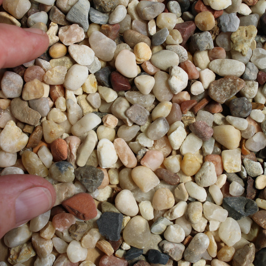 Miniature Garden Pretty Southern Rainbow Blend, Pebbles for Terrariums ...