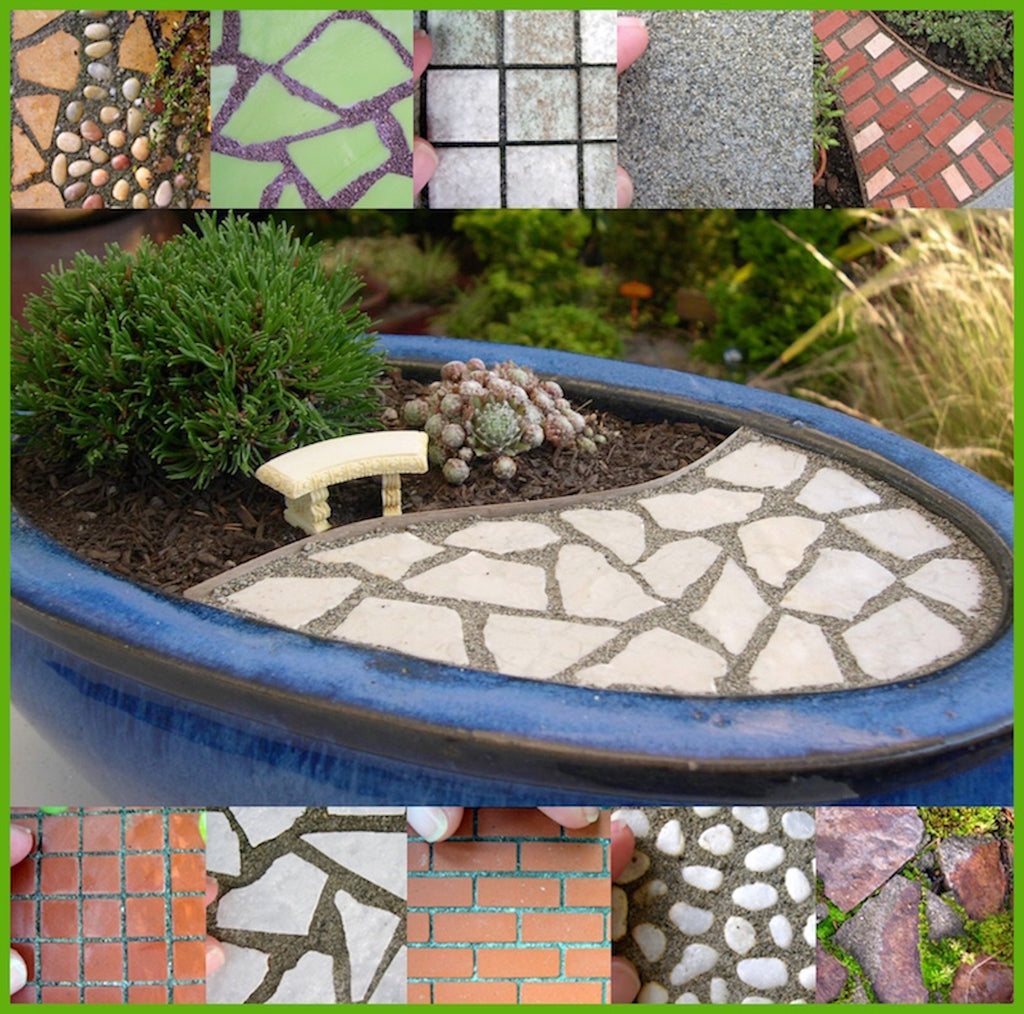 The Original Mini Patio Mix Kit for Miniature Patios and Pathways – Two ...