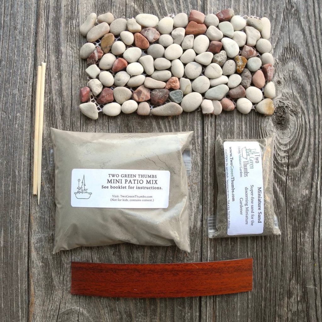 SAMPLE Authentic Original Mini Patio Mix Kit for Fairy Gardens Too ...